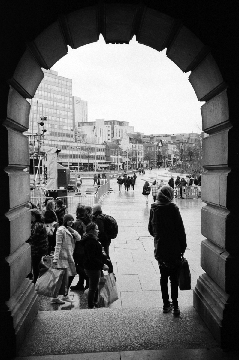 Monochrome Nottingham Street Photography With The Lomo LC-A [Ilford HP5 ...